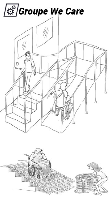 Wheelchair ramp slope - How to calculate it ? ♿ 1-866-416-1024